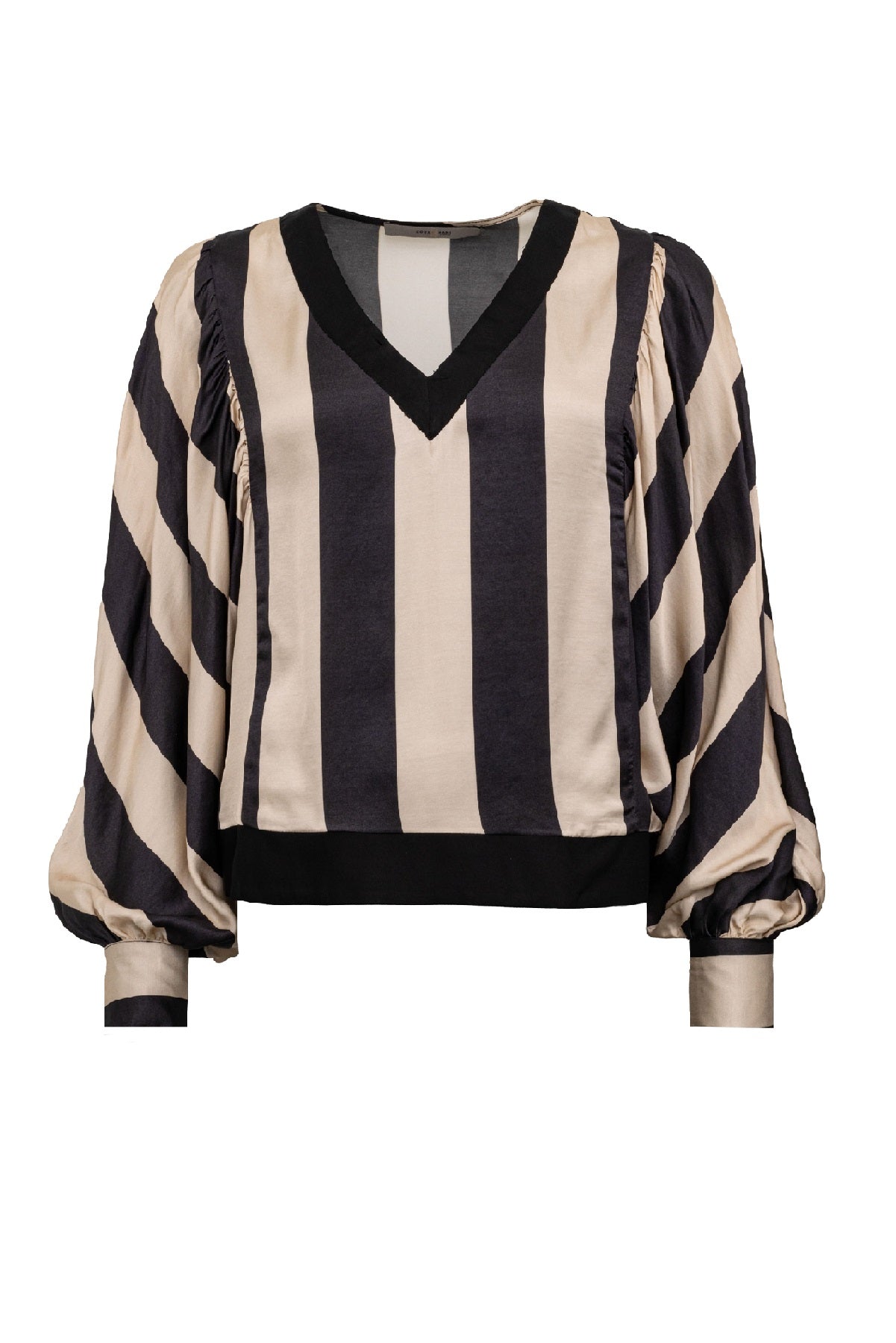 Costamani Stripe Blouse, Stripe black