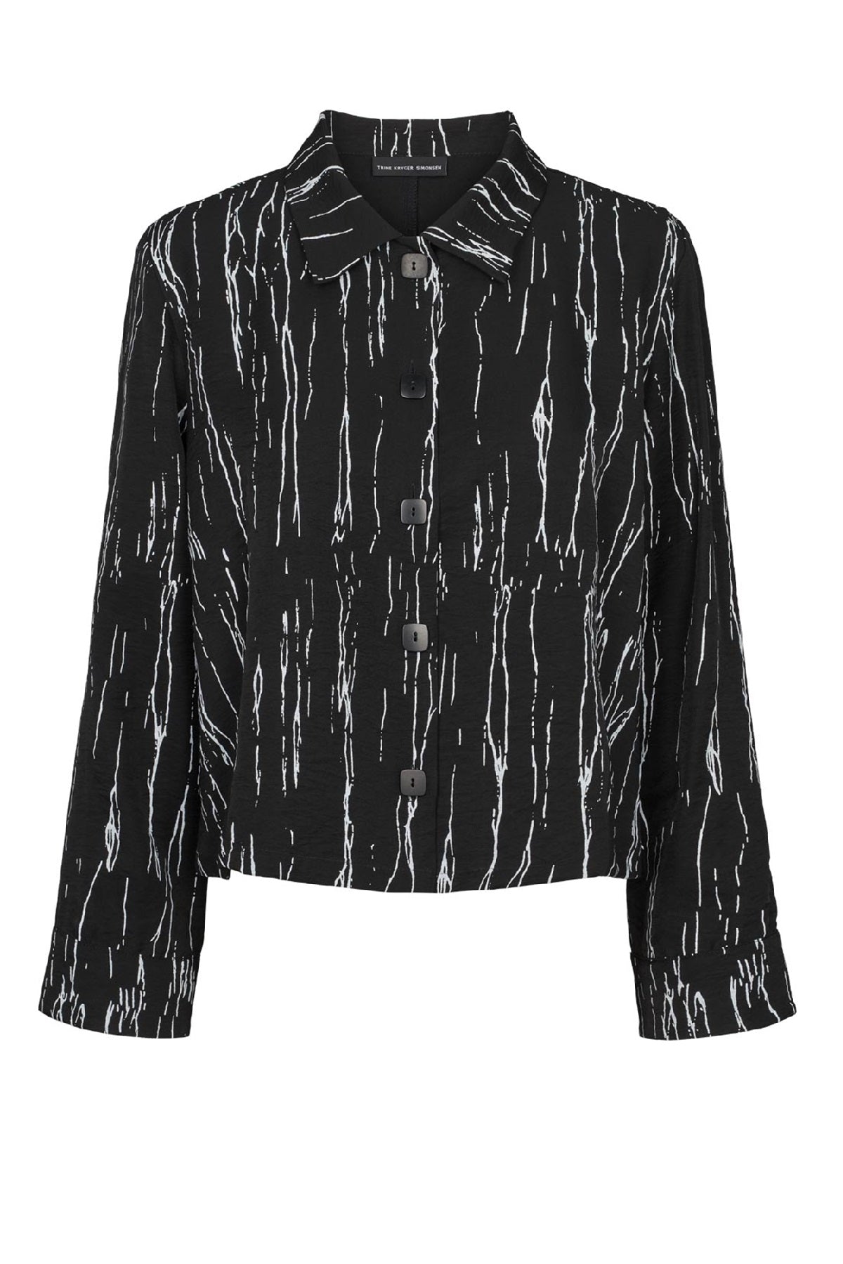 Trine Kryger Simonsen JACKET LOA (703565) black/white